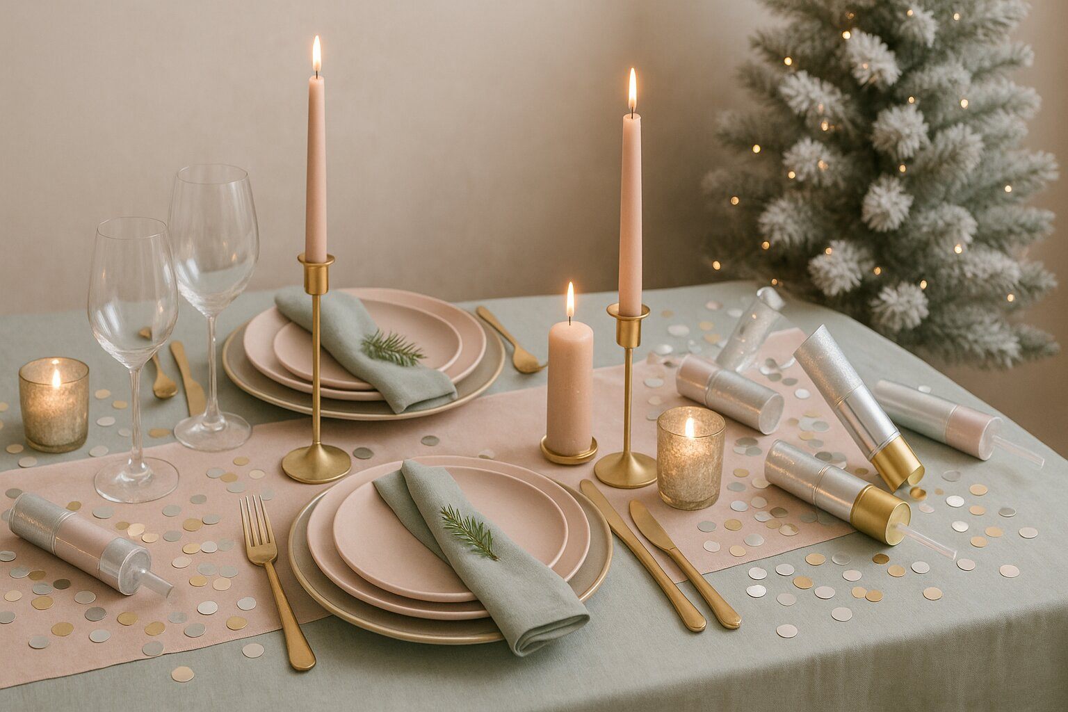 The December Color Palette Guide: Mixing Metallics, Pastels, And ...